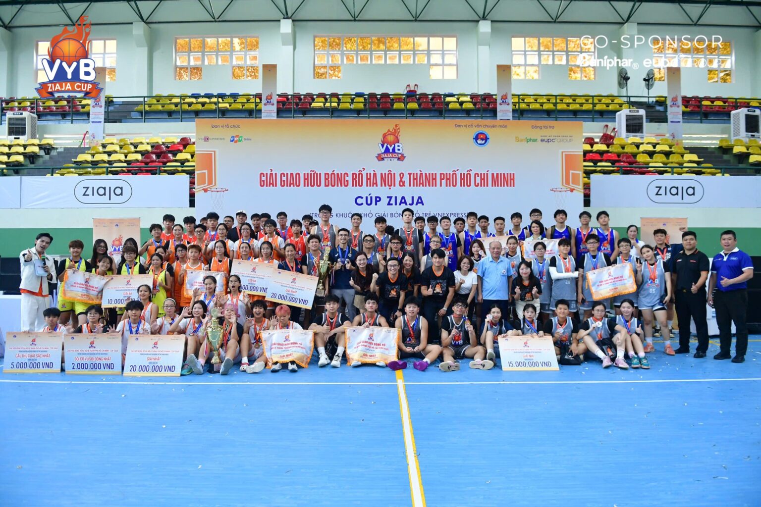 THPT Marie Curie và THPT Phan Đình Phùng đăng quang tại Cúp Ziaja 2025